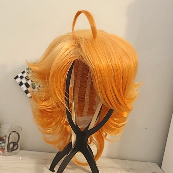 Amazon | Hair | Cosplay Wig Emma The Promised Neverland Short Orange ...